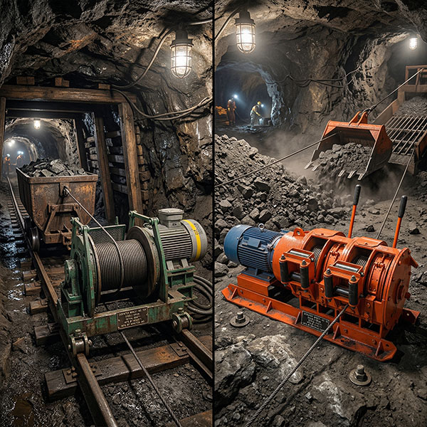 Dispatch Winch vs. Scraper Winch: Which One Do You Need for Your Mining ...